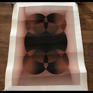 Mark Rowland | Wall Decor | Mark Rowland Serigraph Visage 9630 | Poshmark